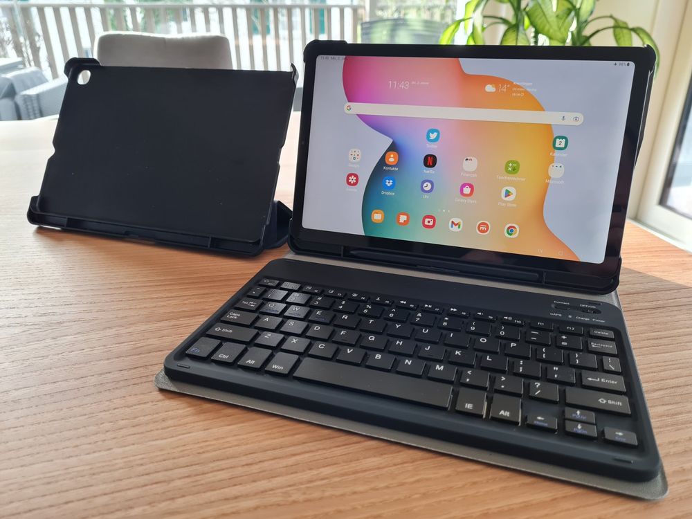 Absolut neuwertiges Samsung Tab S6 Lite +2 Hüllen +Tastatur | Kaufen ...