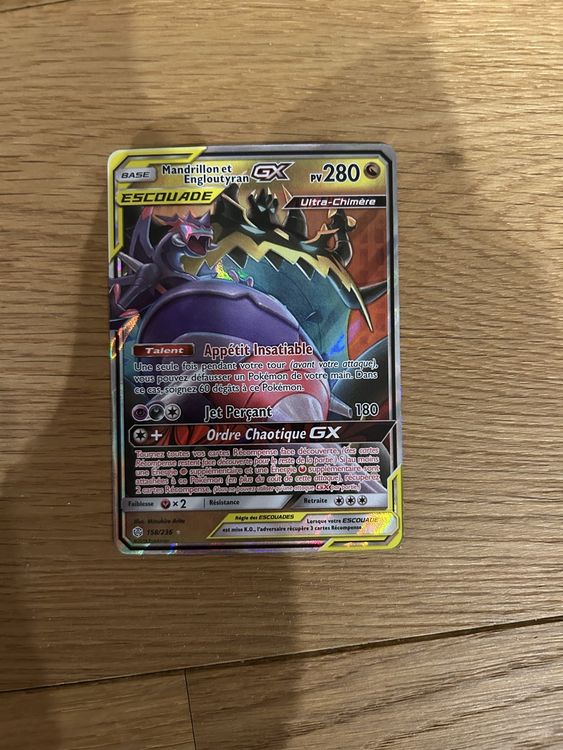 Mandrillon et Engloutyran GX (Neuf (Voir description)) à Orpund pour ...