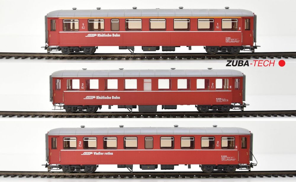 Bemo 3x Stahlwagen der RhB H0m GS ohne OVP (Gebraucht) in St. Gallen für CHF 71 – mit Lieferung ...