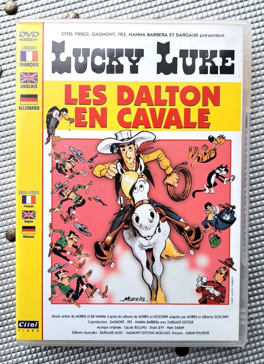 DVD Lucky Luke - Les Dalton en cavale, français, allemand... (D ...