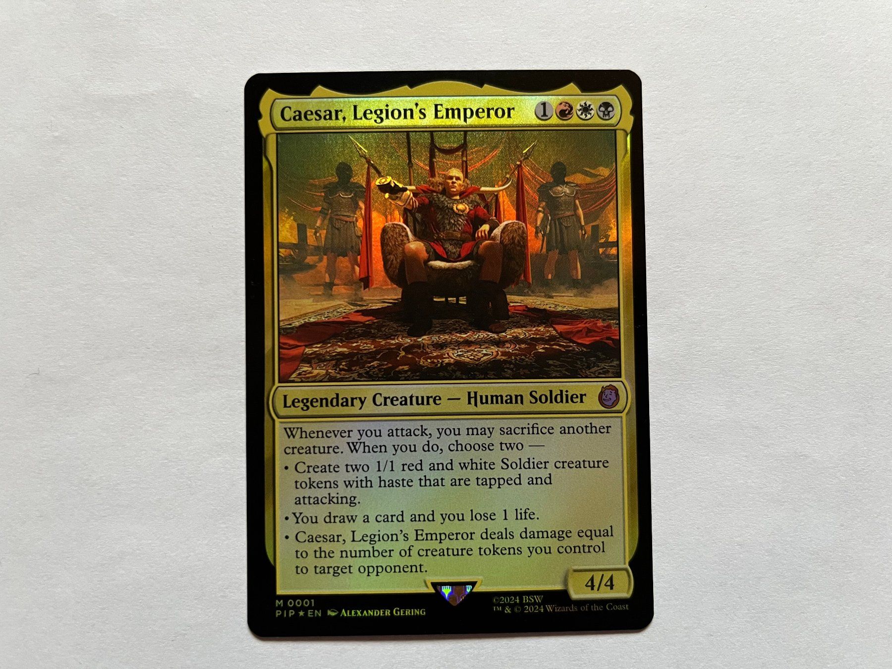 Foil Caesar, Legion's Emperor (Neu (gemäss Beschreibung)) in Lugano für ...