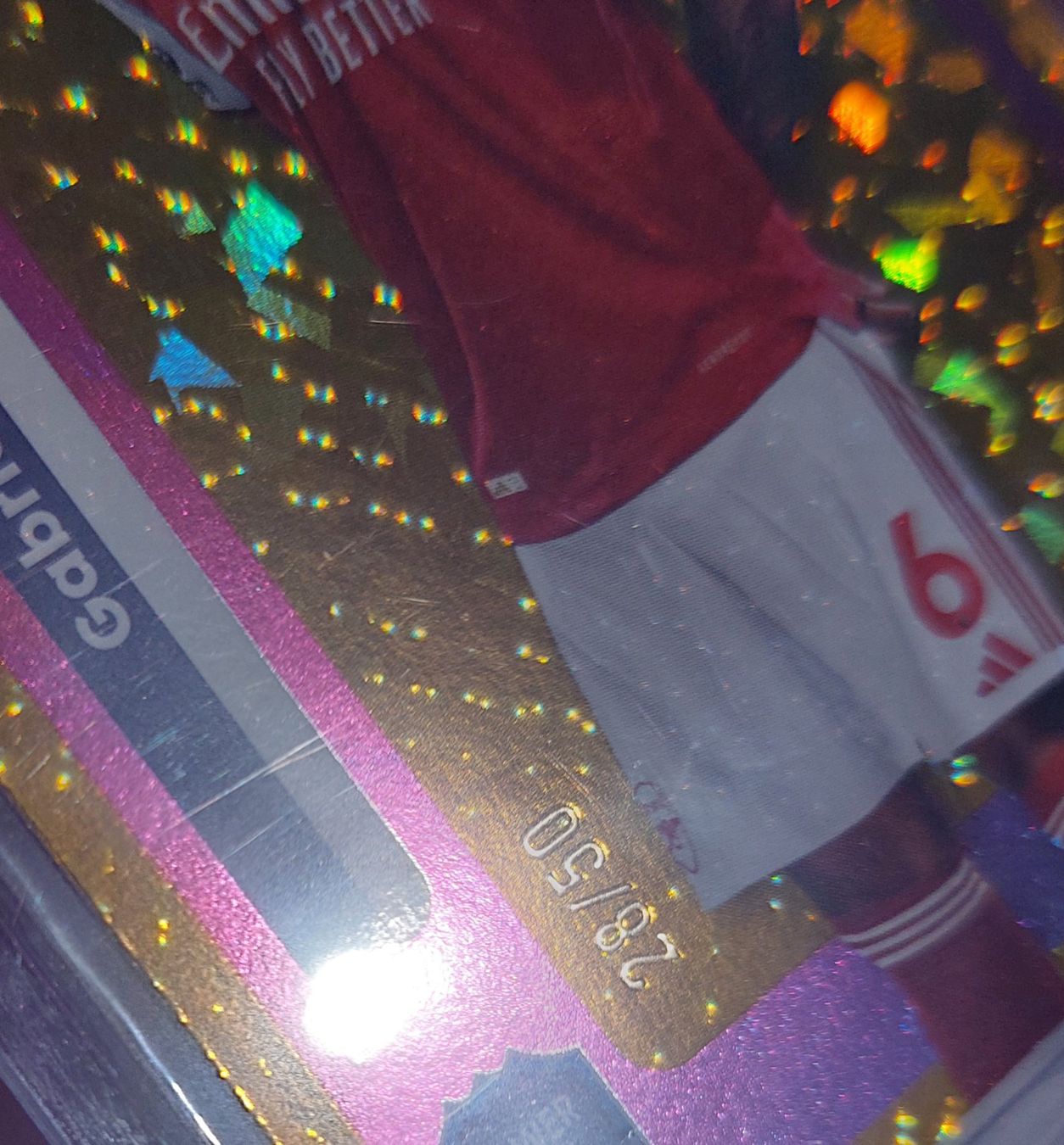 GABRIEL Arsenal GOLD DIAMOND /50 Topps Premier 2026 RARE! (Neu (gemäss ...