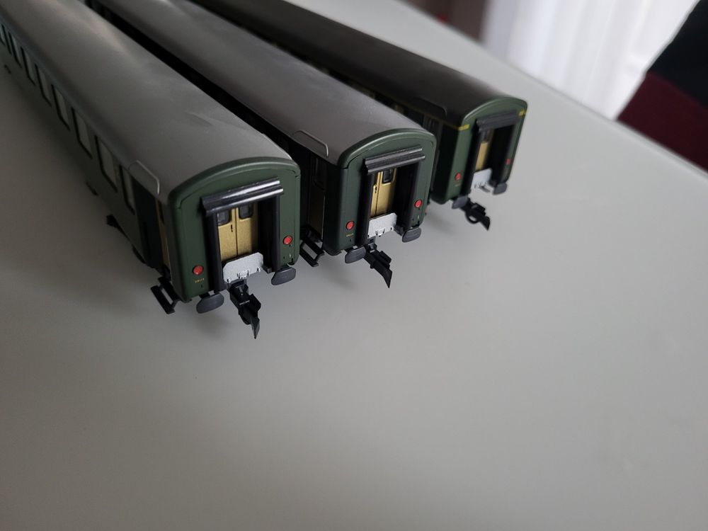 Sachsenmodelle 14017 Set schwere Schlieren BLS H0 DC (Neu (gemäss ...