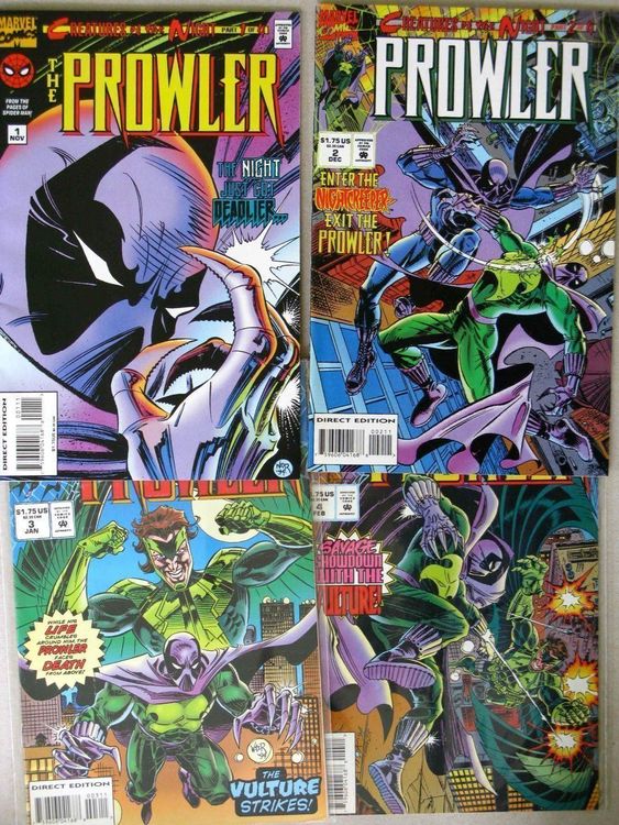 Prowler 1- 4 Marvel Comics (Spider-Man) (Gebraucht) in Samstagern für ...