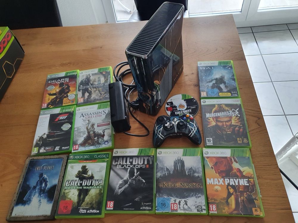 Xbox360 HALO 4 Special Edition Limited + Controller + Games (Gebraucht ...