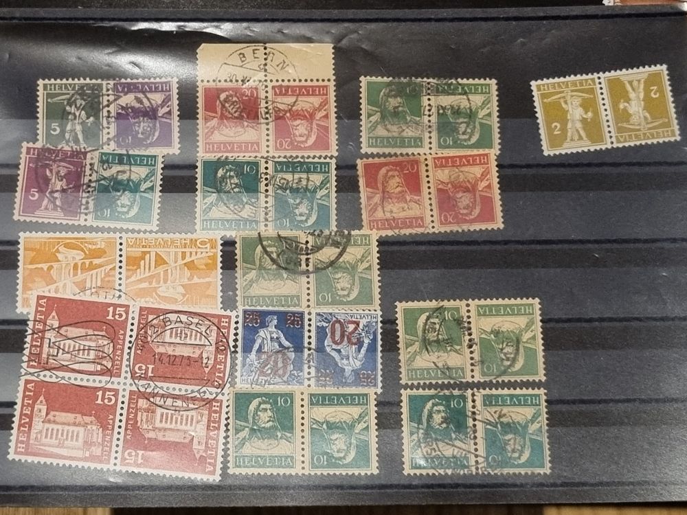 Briefmarken kehrdrucke lot | Kaufen auf Ricardo