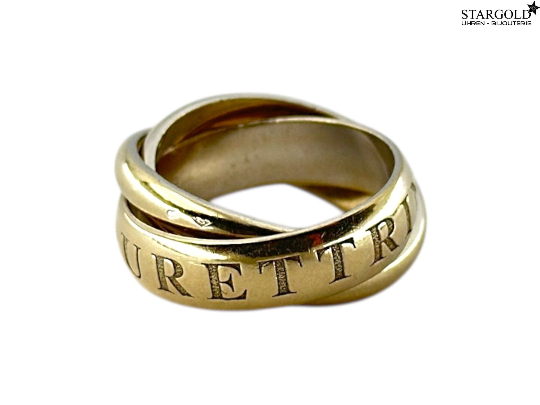 Cartier Or, Amour et Trinity Ring 18K Gold - Gr. 50 (Gebraucht) in ...