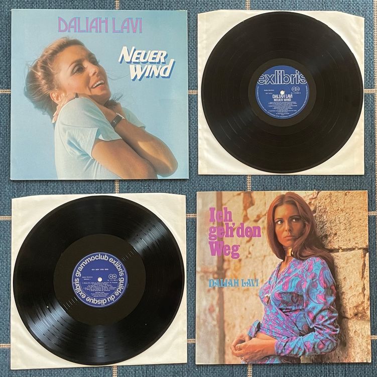 DALIAH LAVI - Neuer Wind & Ich geh' den Weg / 2 EX LIBRIS LP | Kaufen ...