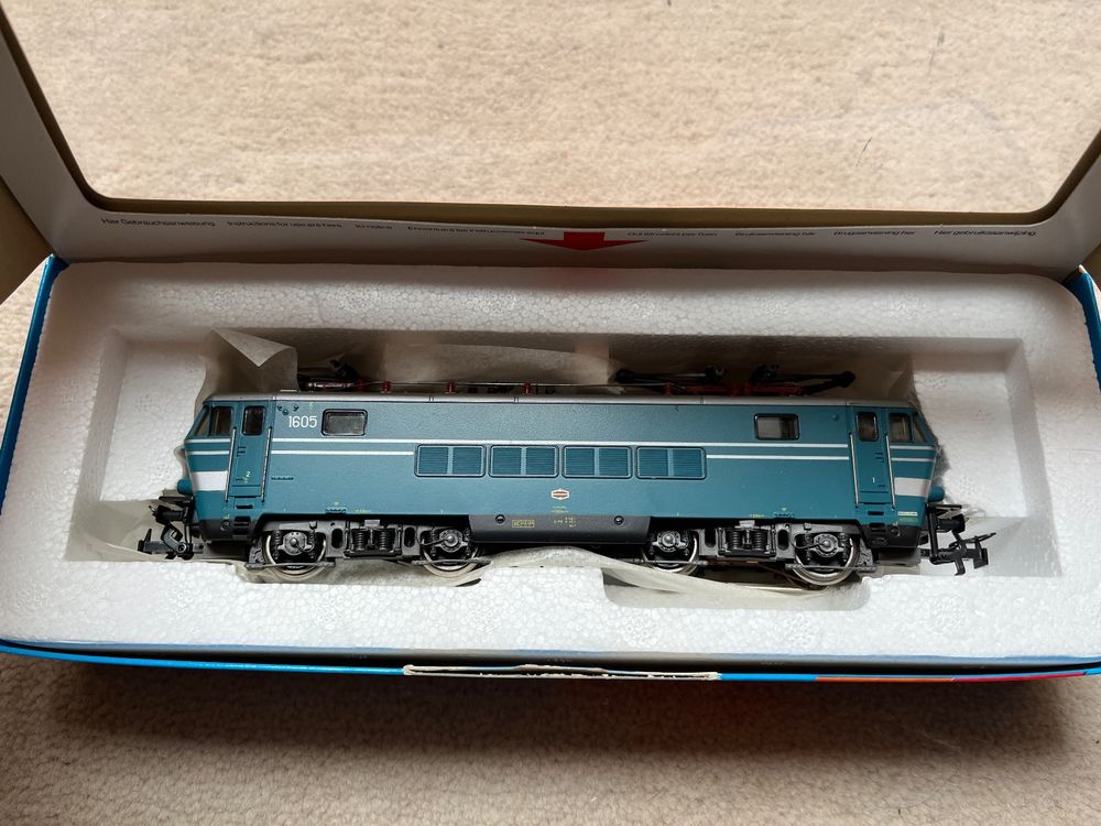 Märklin 3152 E-lok BR 16 SNCB, Aufschrift Nr. 1605 in OVP,H0 | Kaufen ...
