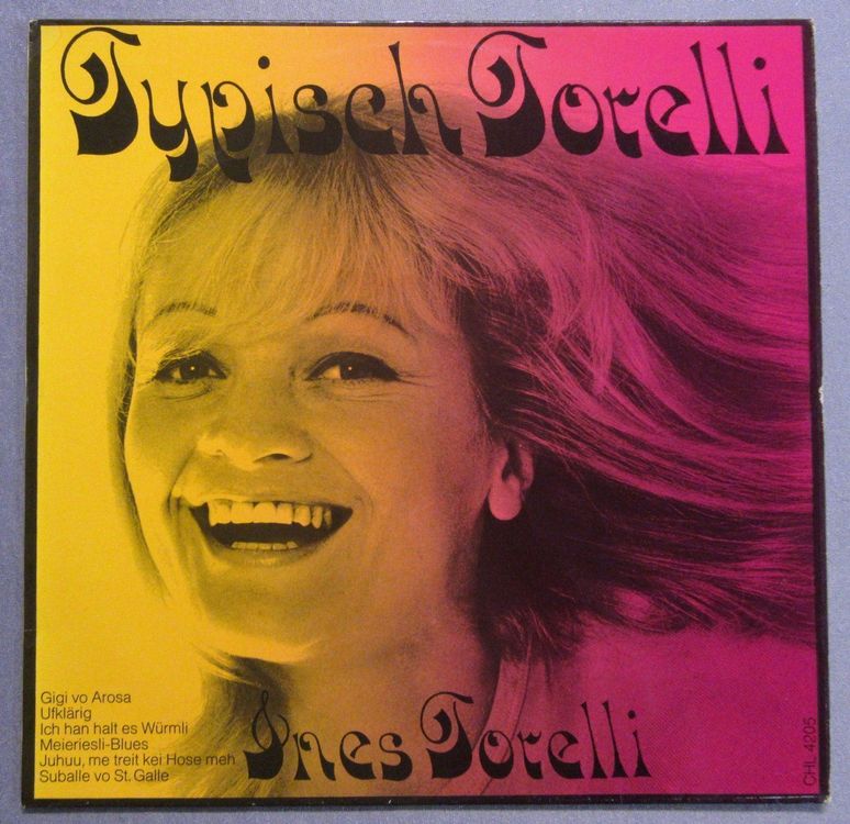 Lp - Ines Torelli - Typisch Torelli (Gebraucht) in Auenstein für CHF 6 ...