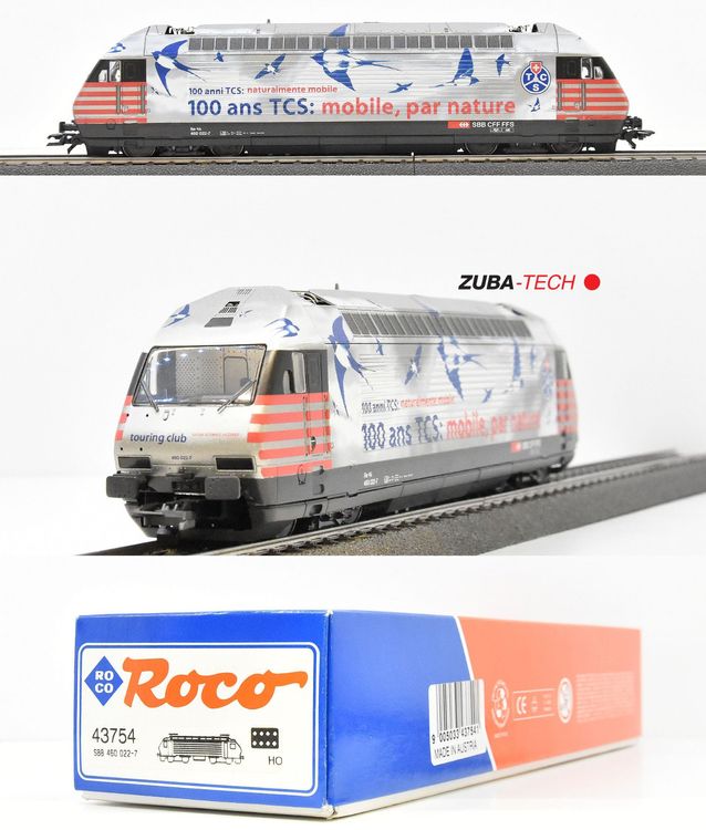 Roco 43754 E-Lok Re 460 TCS SBB H0 GS Analog mit OVP | Kaufen auf Ricardo