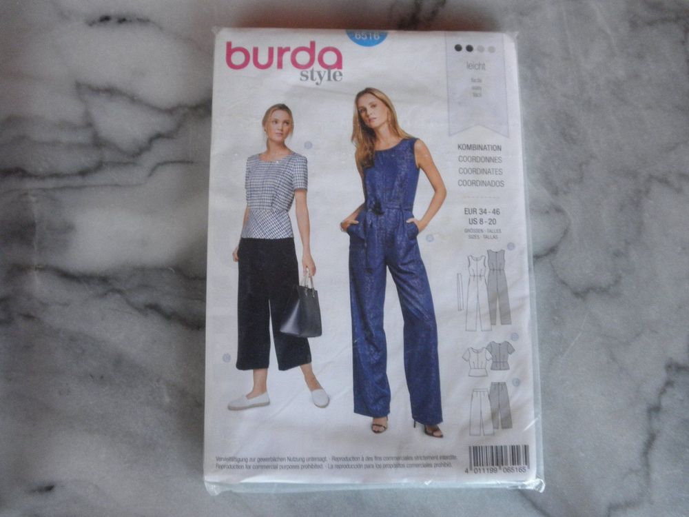 Schnittmuster Burda 6516 | Kaufen auf Ricardo