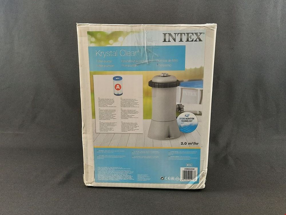 INTEX Krystal Clear Filter-Pumpe Mod.604 | Kaufen auf Ricardo