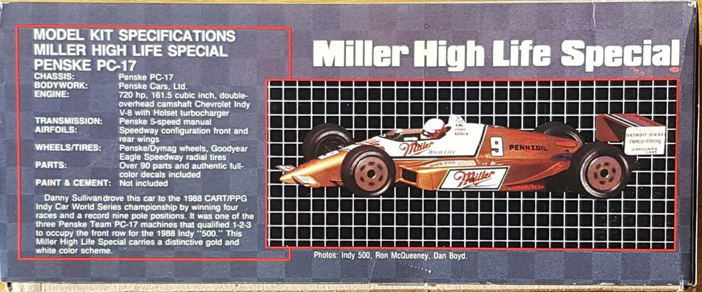 Plastik-Modellbausatz Penske PC-17 ( Indy-Car ) (Neu (gemäss ...