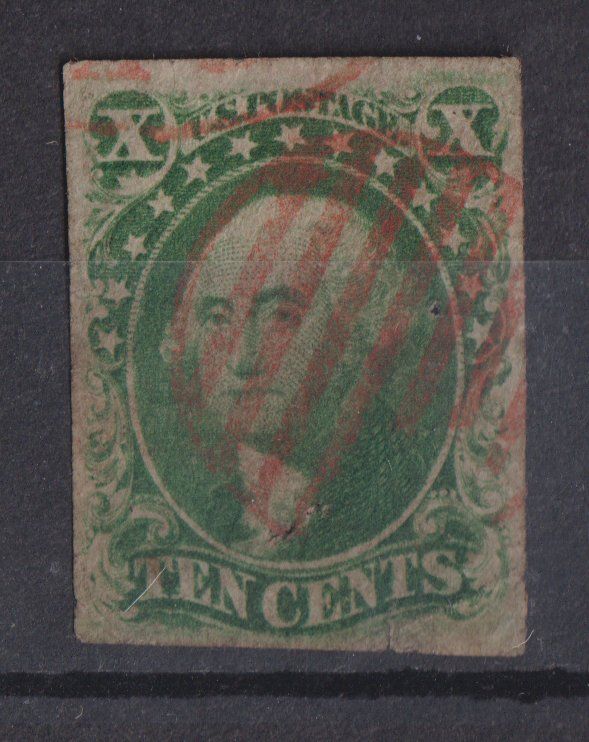 USA 1851: 10 C. Washington - Mängel (Gebraucht) in Eschlikon TG für CHF ...