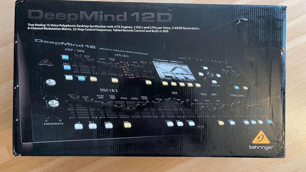 Behringer Deepmind 12 Desktop Analog Synthesizer Inkl. Tasch | Kaufen ...