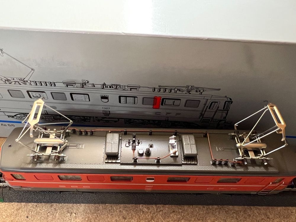 Märklin Ae 6/6 « Fribourg » Digital MFX platine LED | Kaufen auf Ricardo