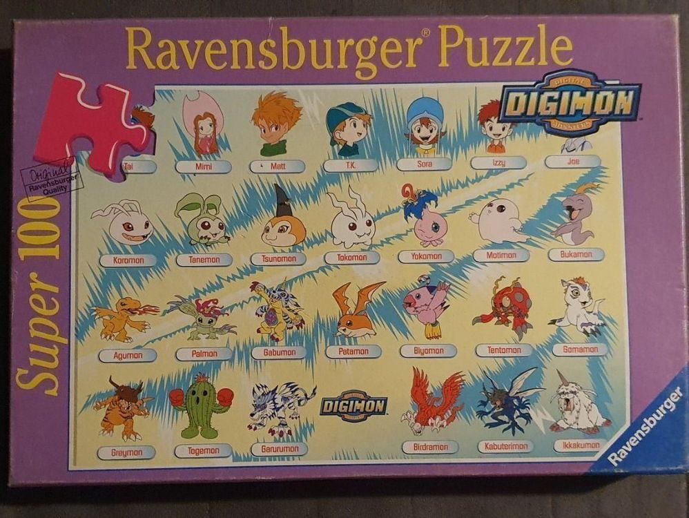 Kinder-Puzzle Digimon 2000 | Kaufen auf Ricardo