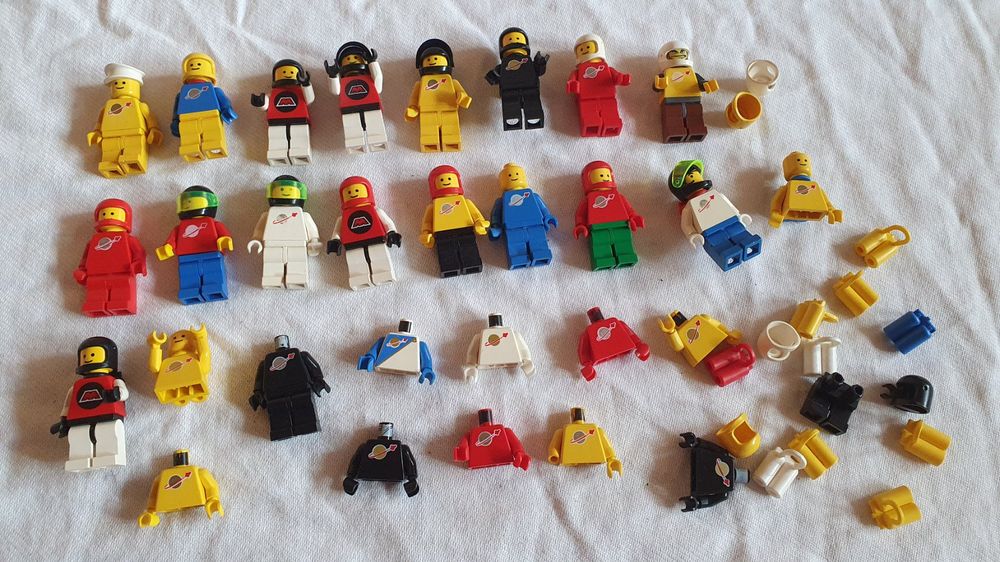 LEGO Space Classic System Minifiguren Astronauten 80er 90er | Kaufen ...