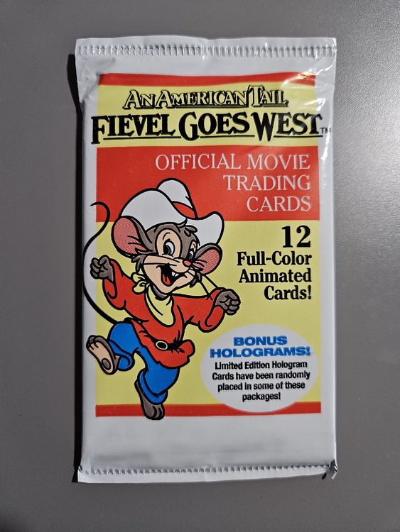Feivel der Mauswanderer Sammelkarten Booster ungeöffnet 1991 | Kaufen ...