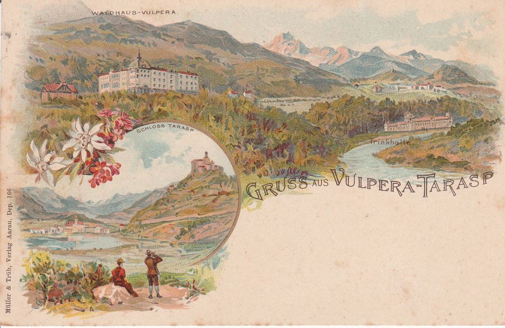 Vulpera-Tarasp-Litho-Graubünden (Gebraucht) in uttwil für CHF 35 – mit Lieferung auf Ricardo kaufen