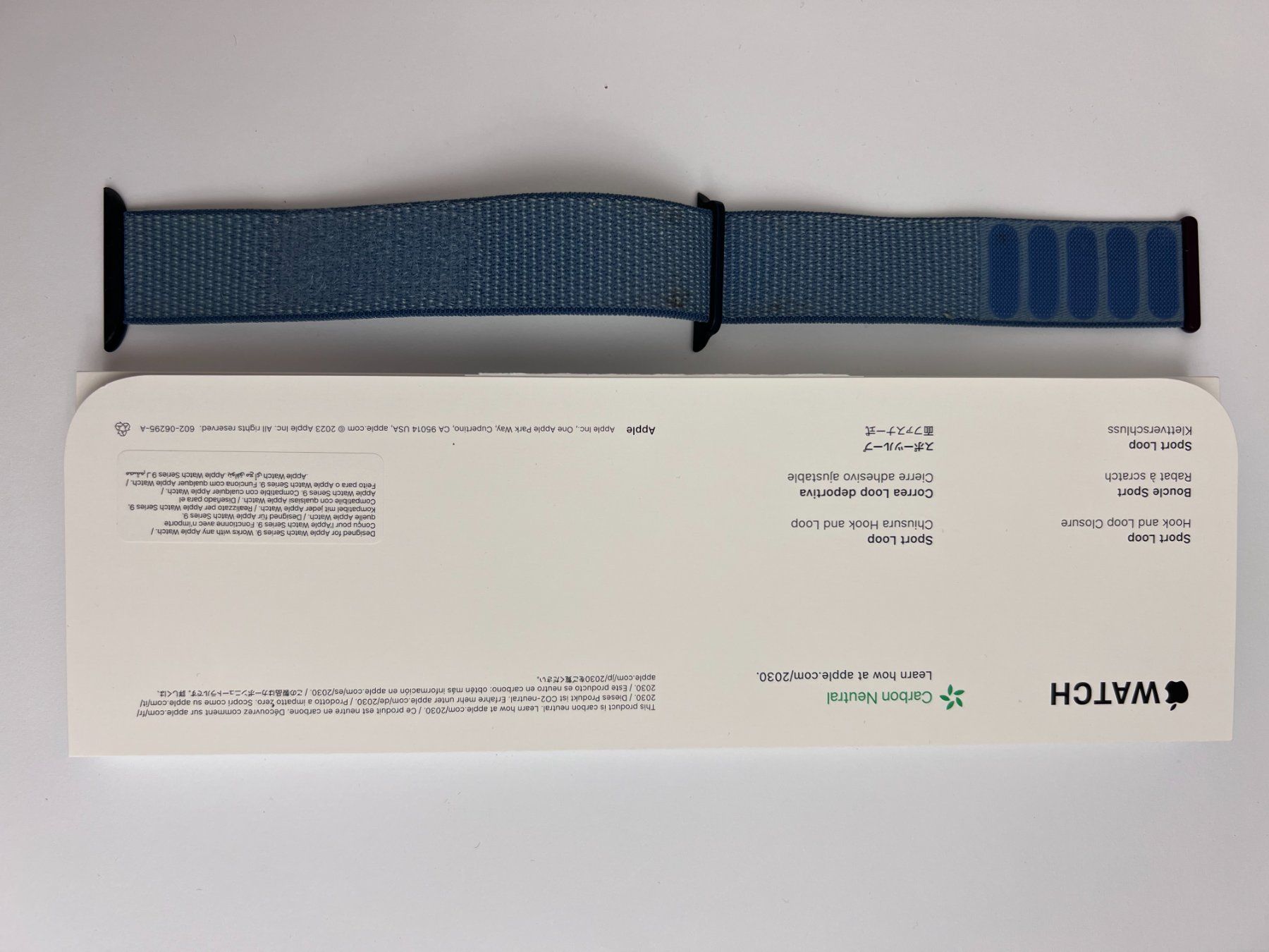 Original Apple Sport Loop - Winter Blue (45mm) (Gebraucht) in Zürich ...