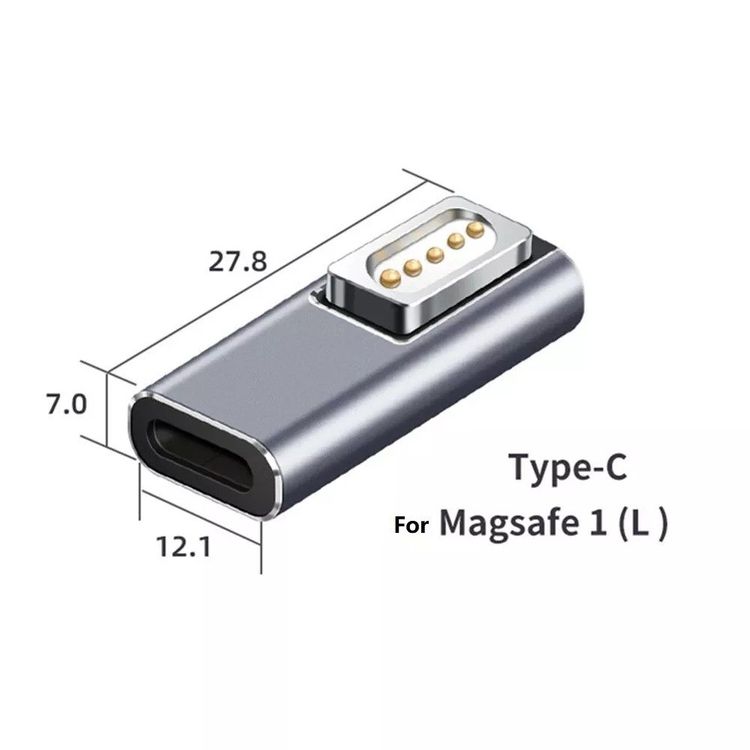 USB C auf PD Magsafe 1 Für Macbook Pro Air Magnet Adapter (Neu (gemäss ...