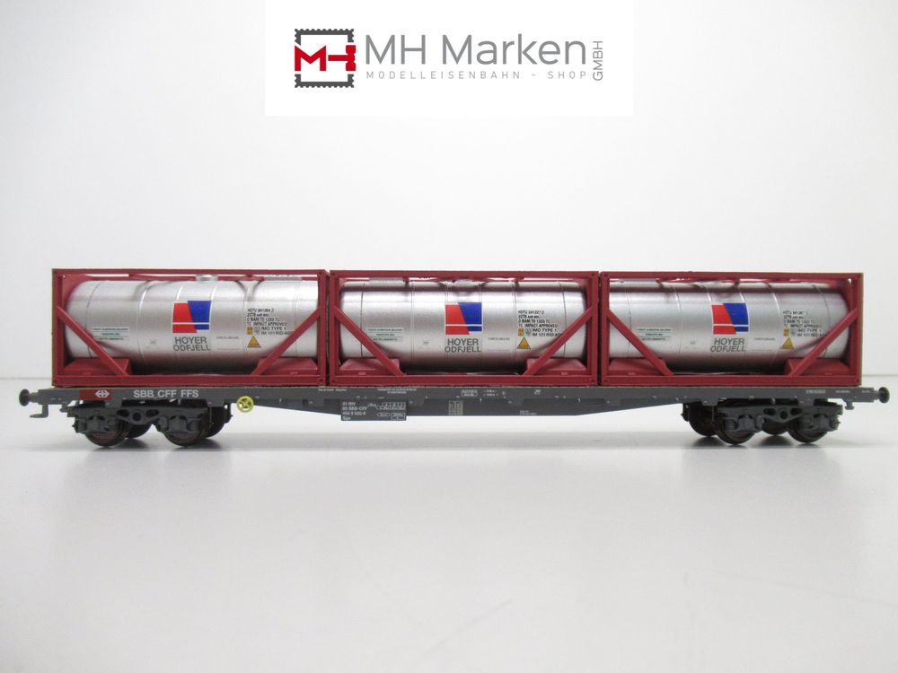 HAG 397 SBB Tankcontainerwagen AC H0 | Kaufen auf Ricardo