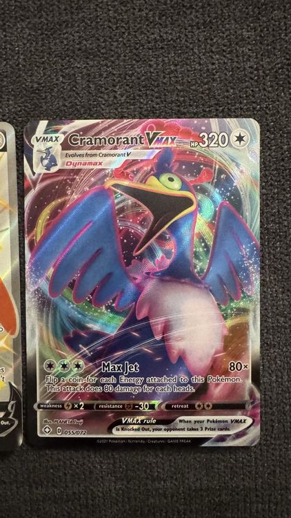 Cramorant V & VMAX Pokemon Karten - Top Zustand! 🔥 (Neu (gemäss ...