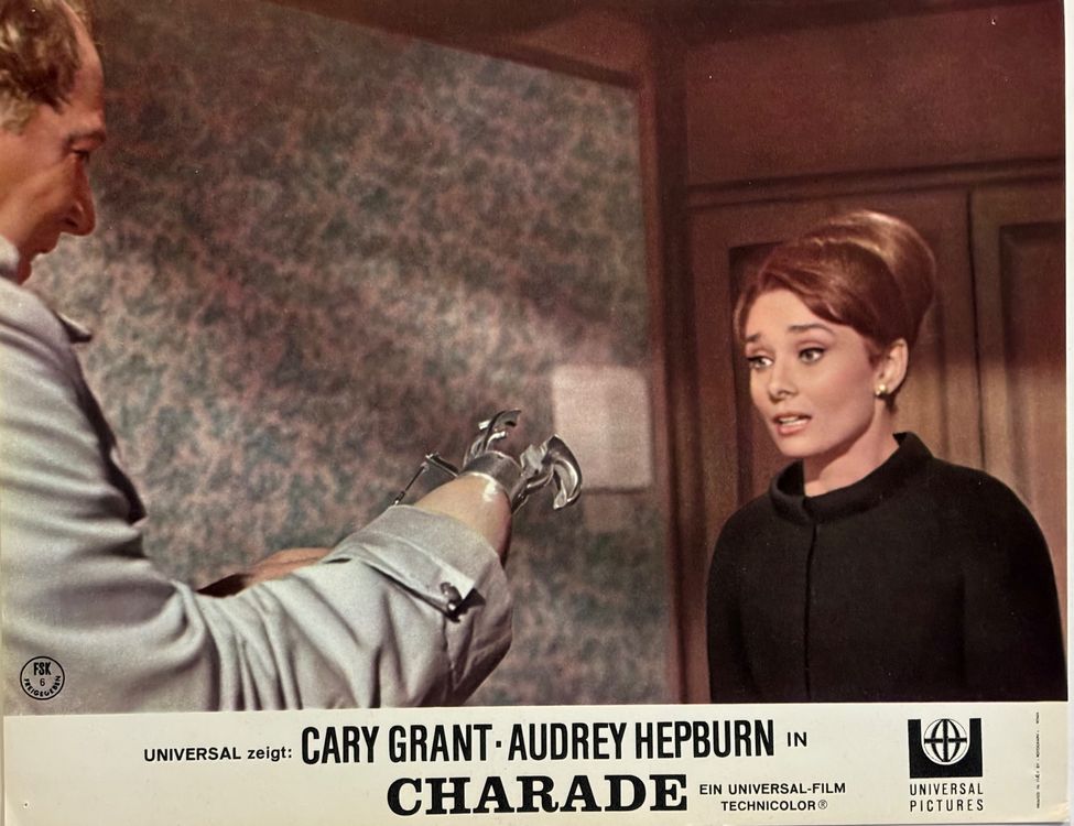 Film, Grosse Aushangfoto, Audrey Hepburn in "Charade" (Gebraucht) in Frauenfeld für CHF 48 – mit ...