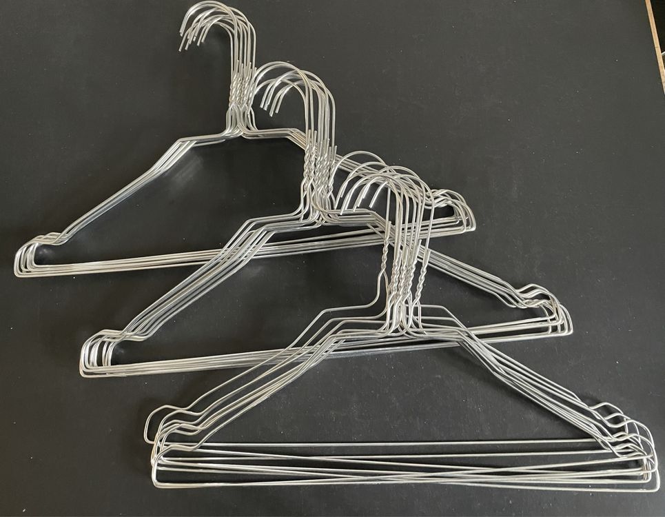 Kinder Kleiderbügel aus Metall / Metallbügel 30 Stück Neu! | Kaufen auf ...