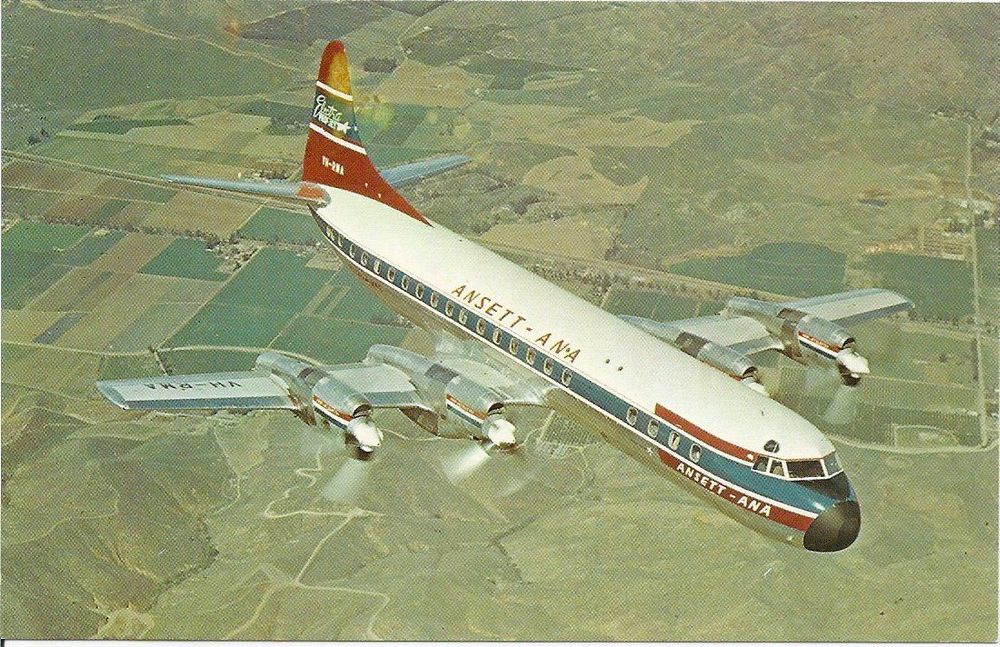 Ansett ANA Lockheed L-188A Electra VH-RMA (Neu und originalverpackt) in ...