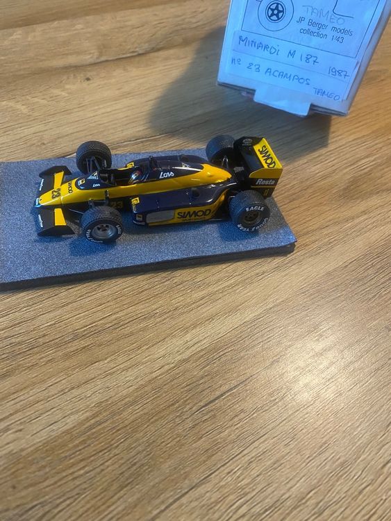 1/43e F1 Minardi M187 1987 (Neu (gemäss Beschreibung)) in Châtelaine ...
