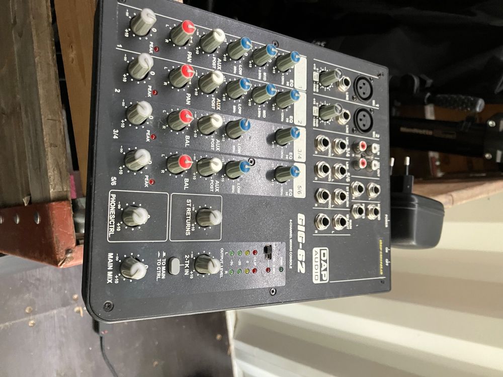 Audio Mischer DAP Audio GIG-62 Occasion (Gebraucht) in Elsau für CHF 24 ...