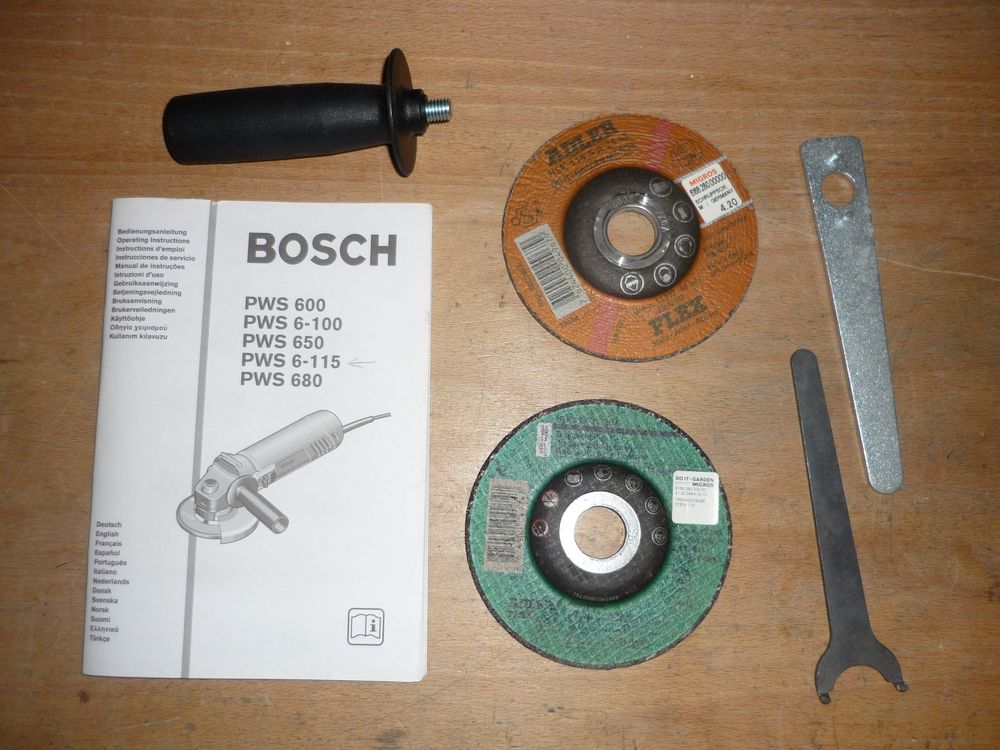 Bosch PWS 6-115 Winkelschleifmaschine (Gebraucht) in Zürich für CHF 22 – mit Lieferung auf ...