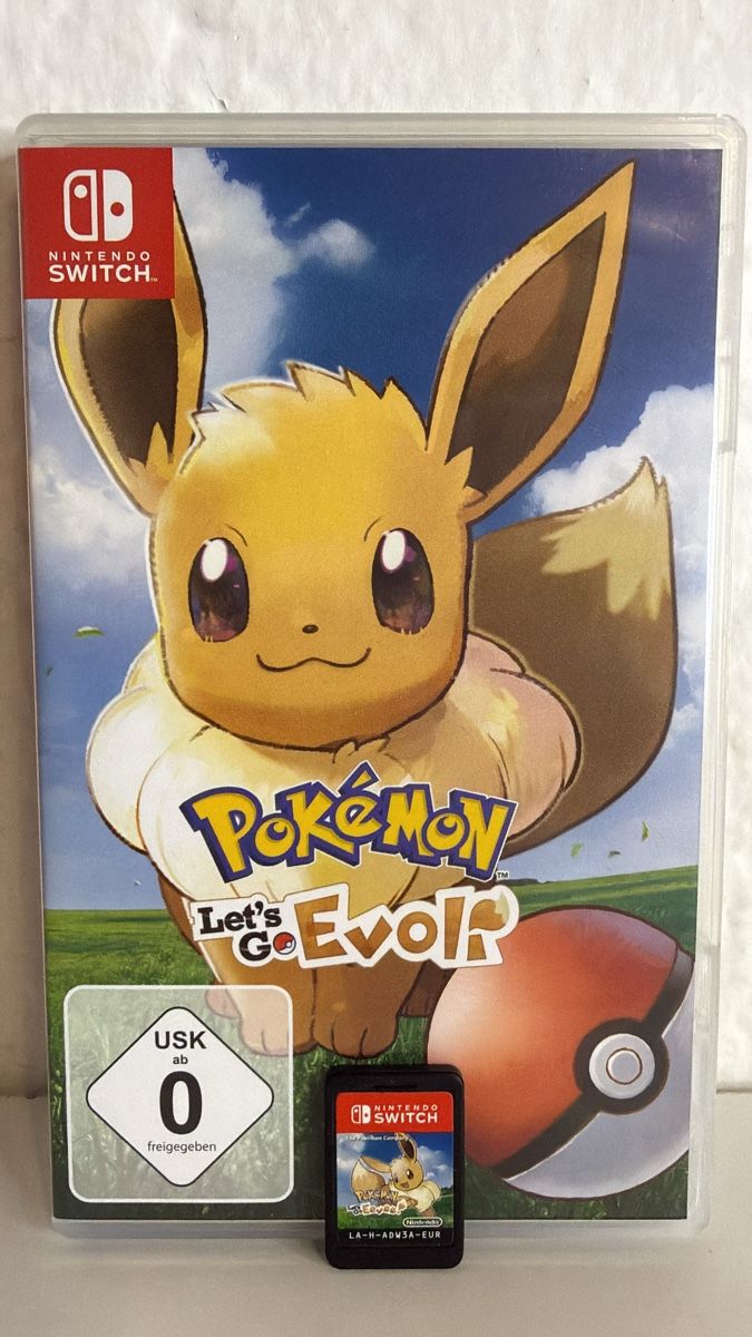 Nintendo Switch Pokemon Let's Go Eevee Game - Great Cond. (Gebraucht ...
