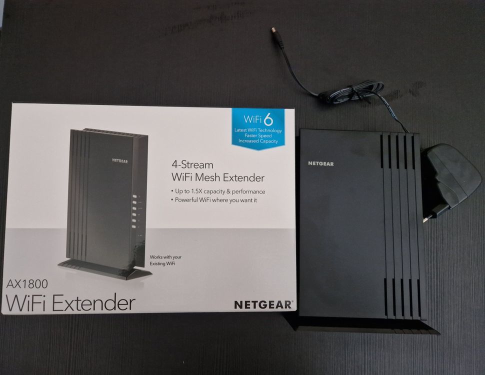 NETGEAR Nighthawk EAX20 WiFi 6 Extender, neu gekauft 13.3. | Kaufen auf ...