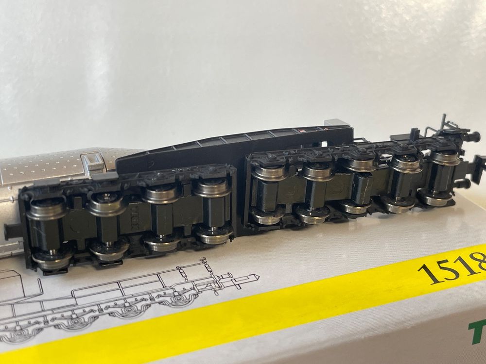 Trix 15184 DB Torpedopfannenwagen aus Metalldruckguss (Neu (gemäss ...