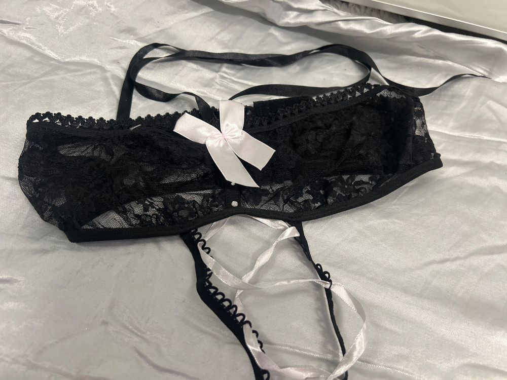Sexy Dessous Neglige Spitze Schwanz Erotic BH Straps Neu (Neu und ...