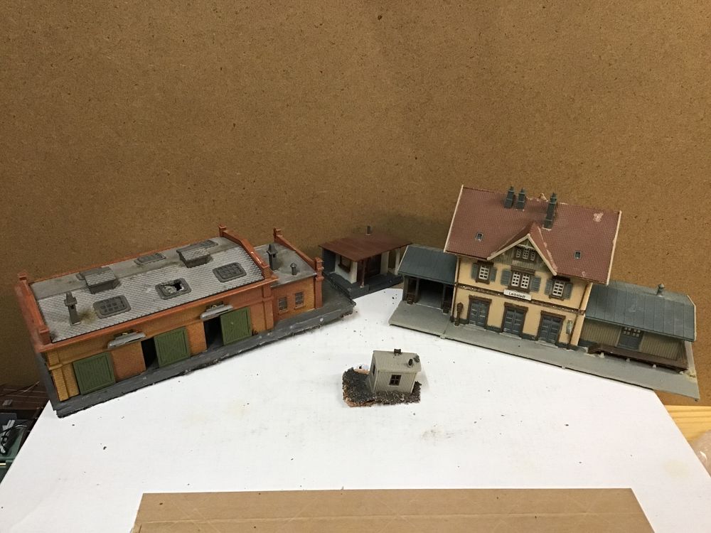 4 Gebäude Bahnhof Spur N | Kaufen auf Ricardo
