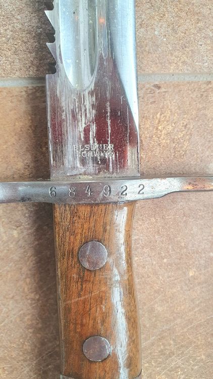 Schweizer Bajonett mit Sägerücken (Elsener Schwyz) | Kaufen auf Ricardo