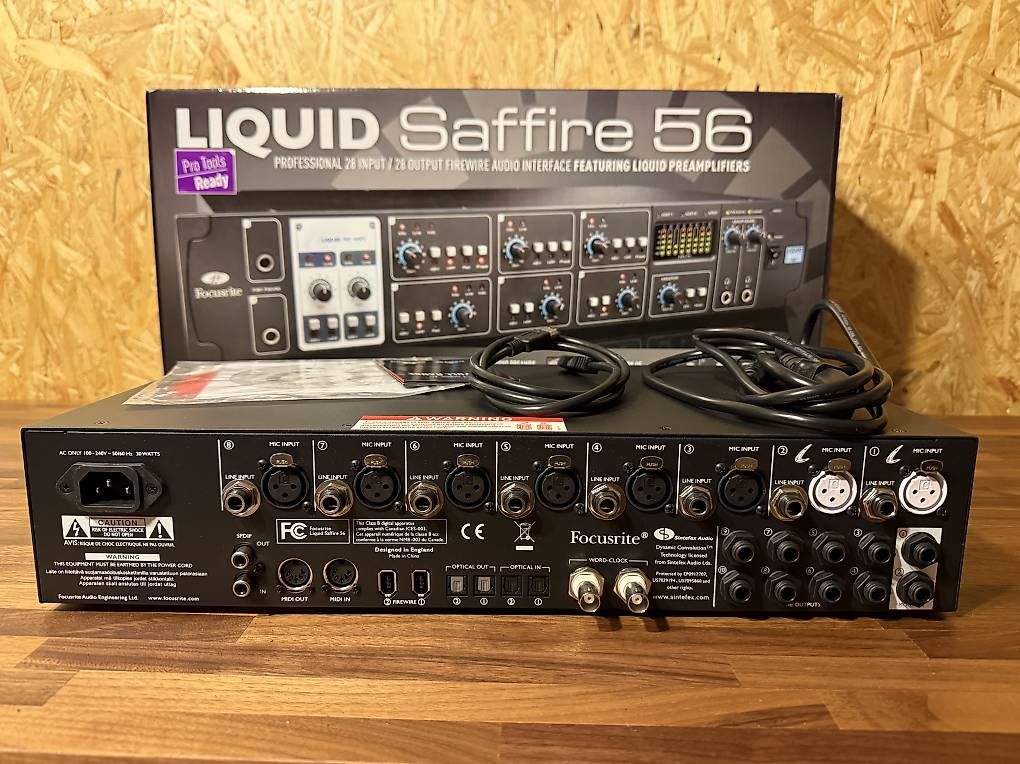 Focusrite Liquid Saffire 56 Multi Channel Audio Interface (Gebraucht ...