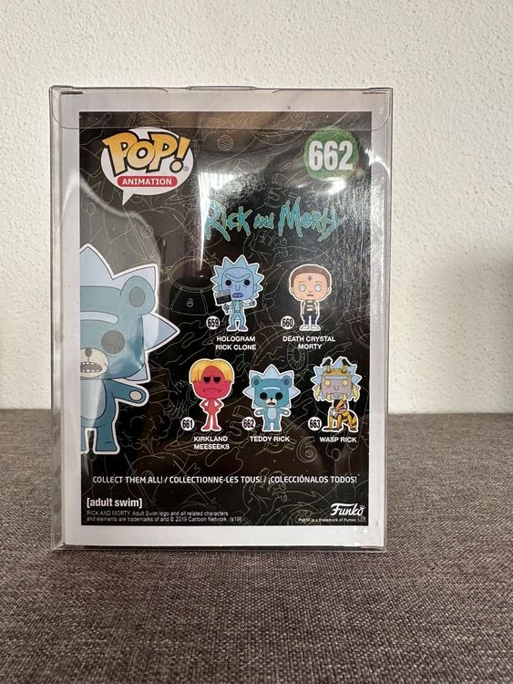 Funko Pop! Rick and Morty - Teddy Rick (CHASE) 662 (Neuf avec emballage ...