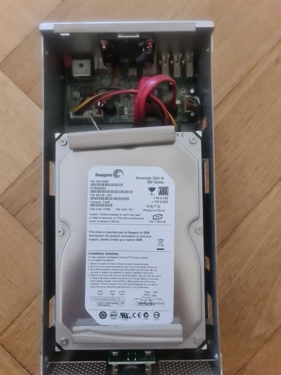 Iomega® UltraMax HDD, FireWire 800/400/USB 2.0, 1TB(2x500GB) (Gebraucht ...