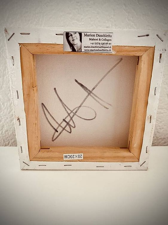 Original Marion Duschletta Bild mit Marilyn Monroe Porträt | Kaufen auf Ricardo