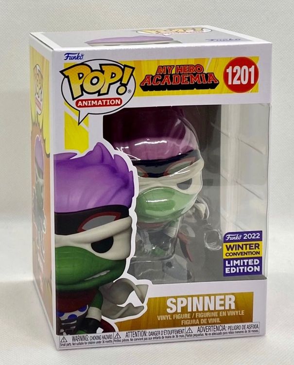 Funko Pop! My Hero Academia, Spinner #1201, Winter Con. Excl (Neuf avec ...