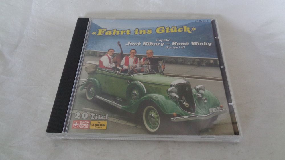 Fahrt ins Glück - Ländler CD©2009 / Jost Ribary René Wicky (Gebraucht ...