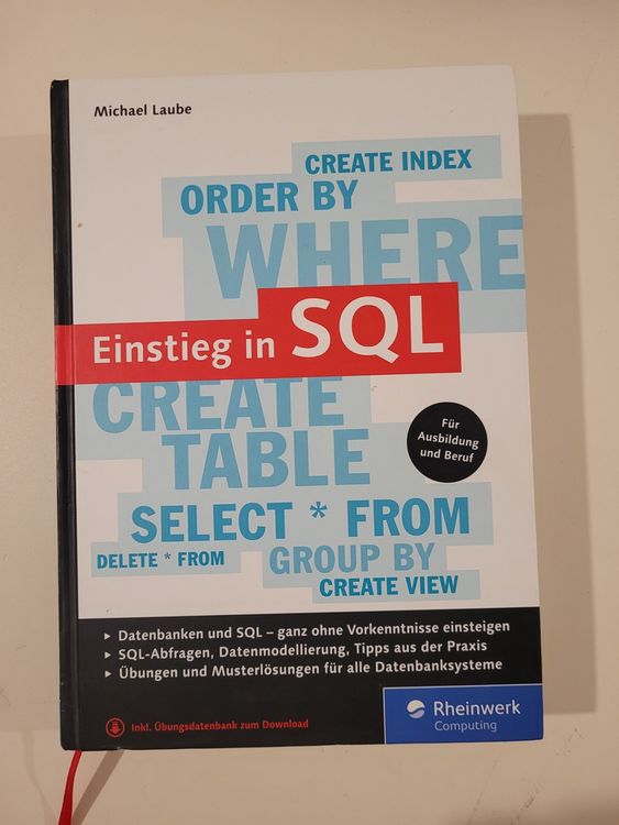 Michael Laube: Einstieg in SQL inkl Übungsdatenbank | Kaufen auf Ricardo
