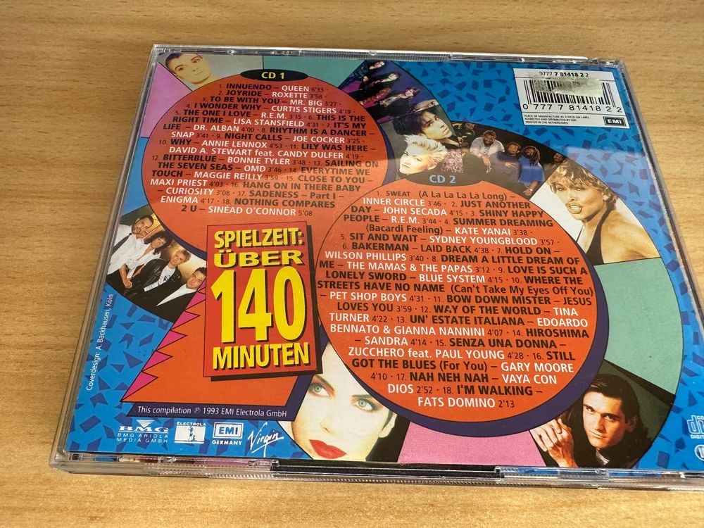 Various – The Best Of 1990-1992 vol. 1 - 2 CD (Gebraucht) in Rikon im Tösstal für CHF 9.5 – mit ...