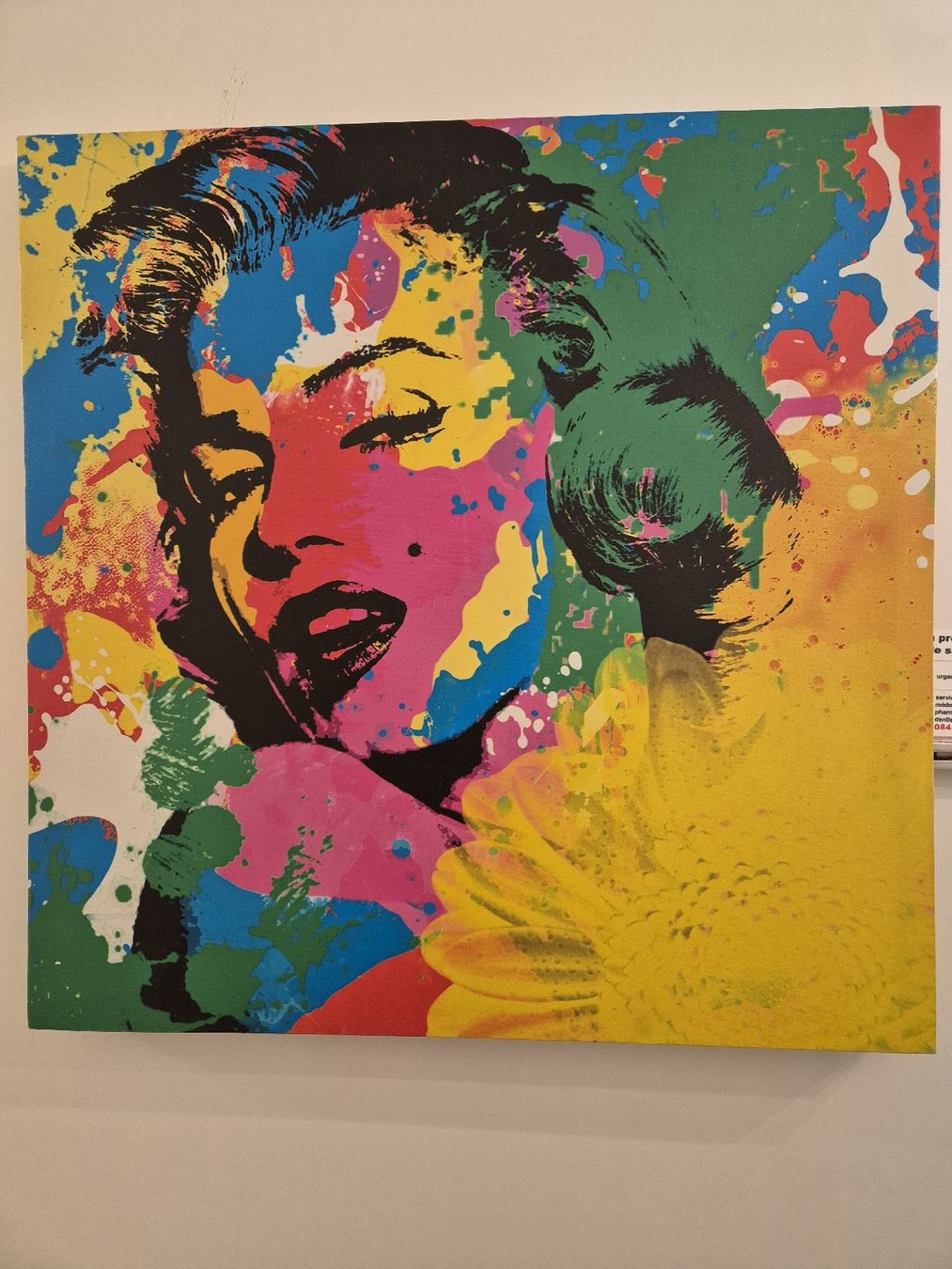 Marilyn Monroe imprimé sur toile (D'occasion) à Le Locle pour CHF 10 ...